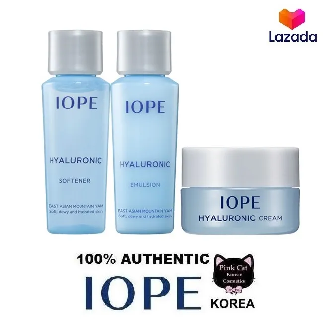 Korean Cosmetics IOPE Hyaluronic Special Gift Set (3items) | Lazada PH