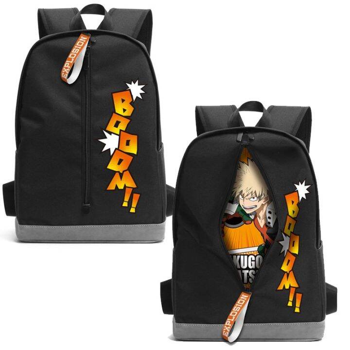 Boku No My Hero Academia Bakugou Allmight Shoto Midoriya Deku Backpack ...