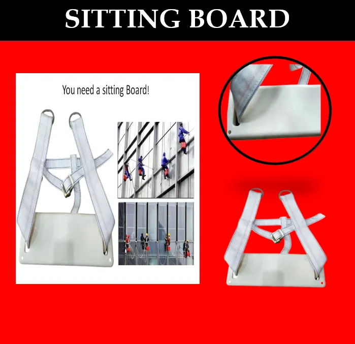 TOYU Safety Board Sitting Board for Safety External Wall Cleaning Rope ...