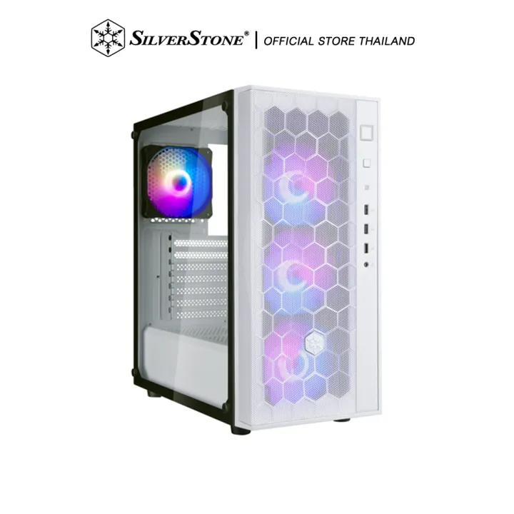 SILVERSTONE CASE FARA R1 PRO ARGB TEMPERED GLASS ATX GAMING CHASSIS ...