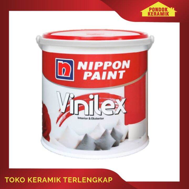 Nippon Paint Vinilex 300 White 5 Kg | Lazada Indonesia