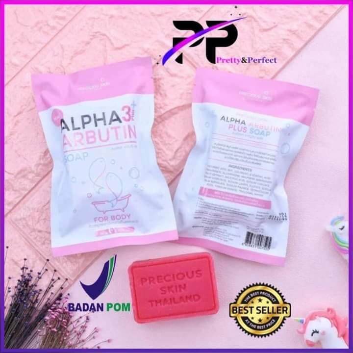 PRECIOUS SKIN ALPHA ARBUTIN BAR SOAP 80GR/sabun alpha aburtin-ORIGINAL | Lazada Indonesia