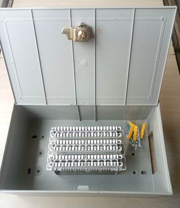 PABX Telpon Terminal Box Kapasitas 30 Pair lengkap Terminal LSA ...
