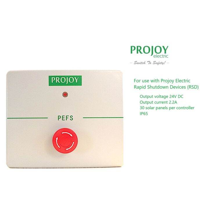 ♭Projoy Electric Emergency Shutdown Switch for Rapid Shutdown Device ...
