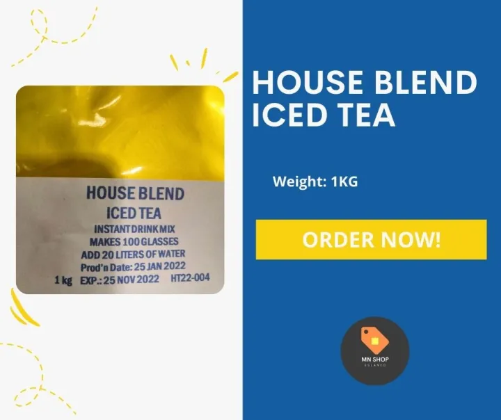 HOUSE BLEND ICED TEA INSTANT DRINK MIX 1KG #HouseBlendIcedTea # ...