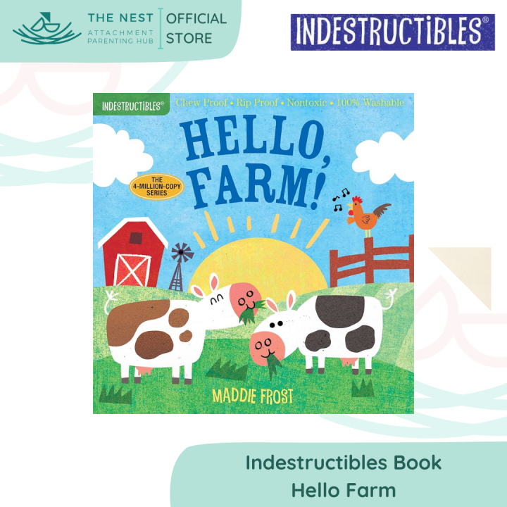 Indestructibles Book - Hello Farm | Lazada PH