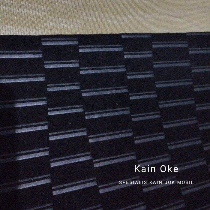 Kain Jok Mobil Hitam Garis Bludru | Lazada Indonesia