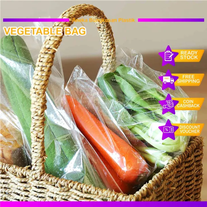 Vegetable Plastic Packaging | OPP Fruits Plastic Pack With Micro Hole ...