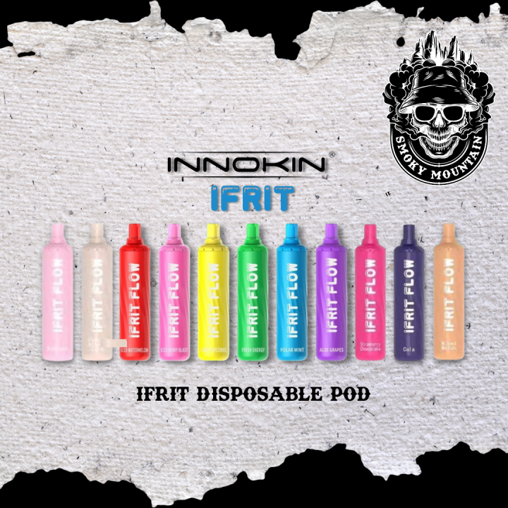[ORIGINAL] Innokin Ifrit 3000 Puffs | Ifrit Flow Disposable Pod Kit ...