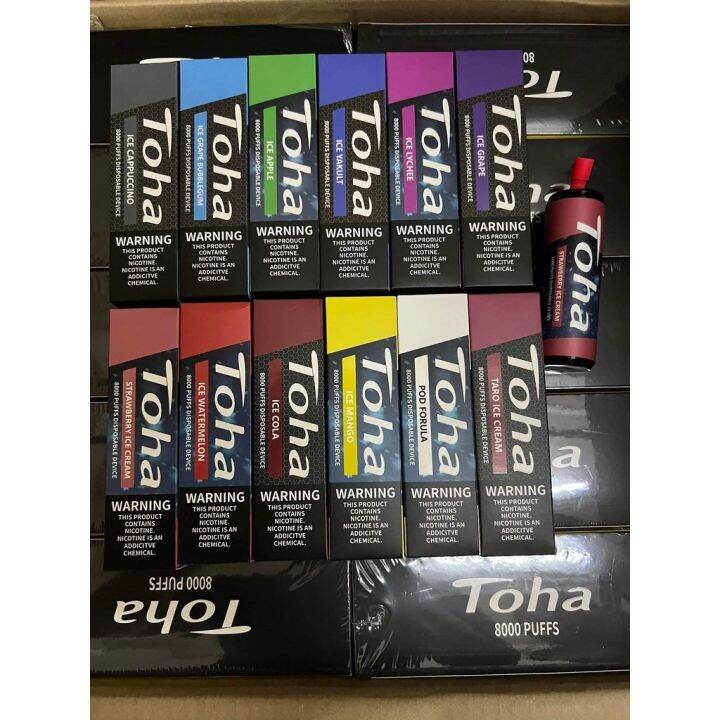 VAPE Toha 8000 Puffs AE Design 8k Dispo Disposable | Lazada PH