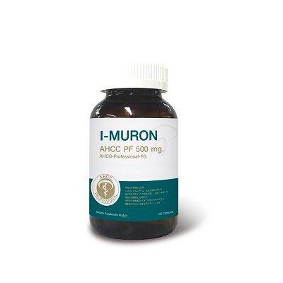 I-MURON AHCC PF ไอ-มูรอน เอเอชซีซี พีเอฟ 500mg. 120 แคปซูล | Lazada.co.th