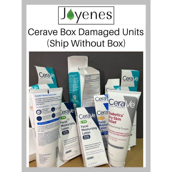 Cerave Box Damaged Unit (Without The Box) | Lazada