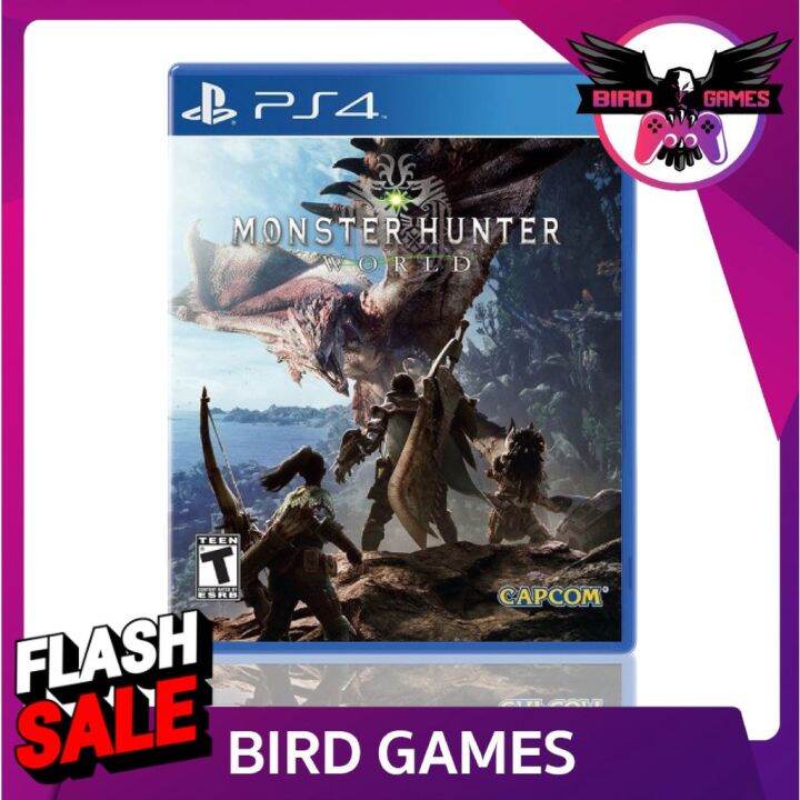 PS4 : Monster Hunter World [แผ่นแท้] [มือ1] [monsterhunter] #ตลับเกม ...