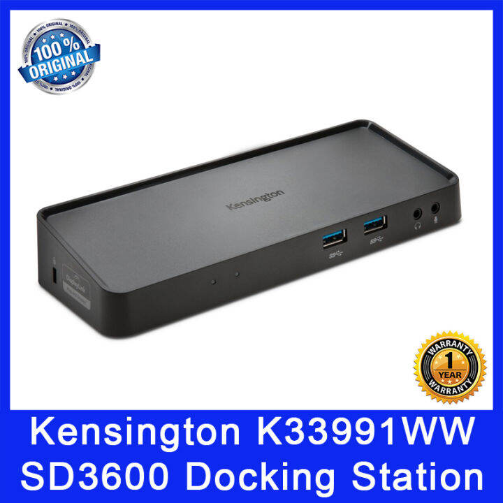 Kensington K33991WW SD3600 Universal USB 3.0 Mountable Docking Station ...