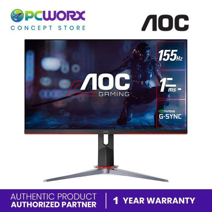 AOC 27" Inch Gaming Monitor Q27G2S 155Hz IPS 2K QHD HDMI/DP Gsync Gaming Monitor | AOC Gaming ...