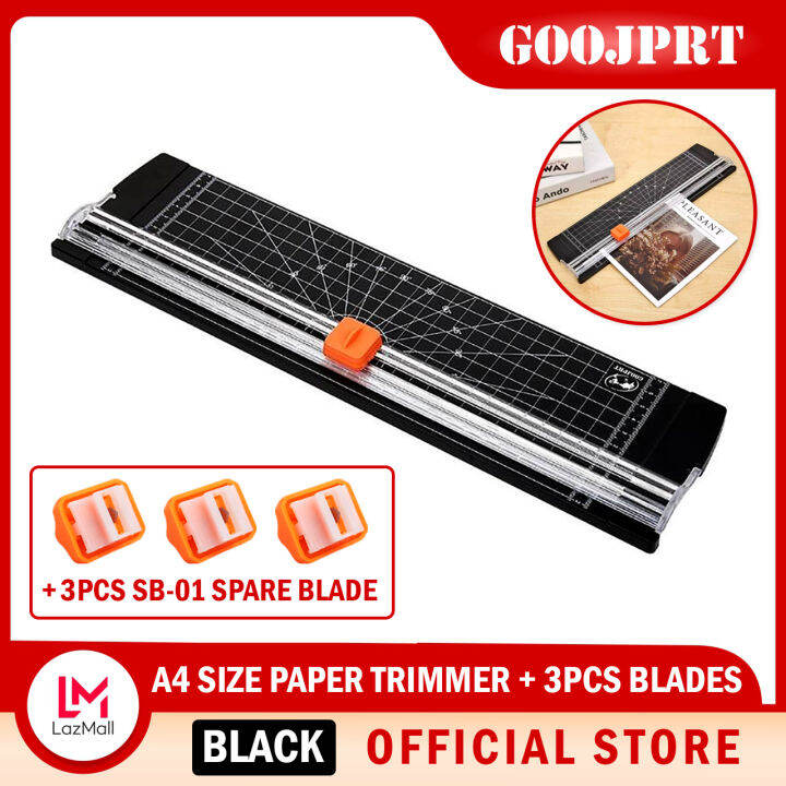 GOOJPRT GP-L4 A4 Portable Paper Cutter / Trimmer ( Dual Edge Pointed ...