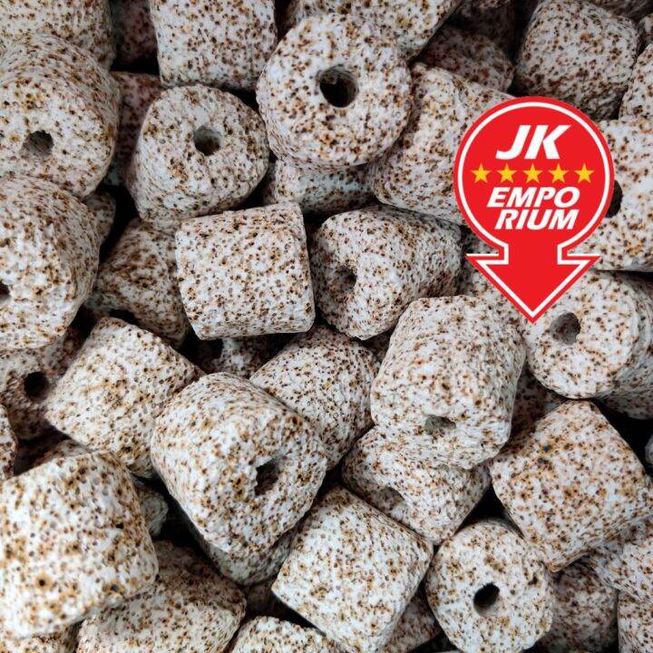 500g Large Nano Ceramic Bio Ring Bioring Aquarium Fish Tank Biological ...