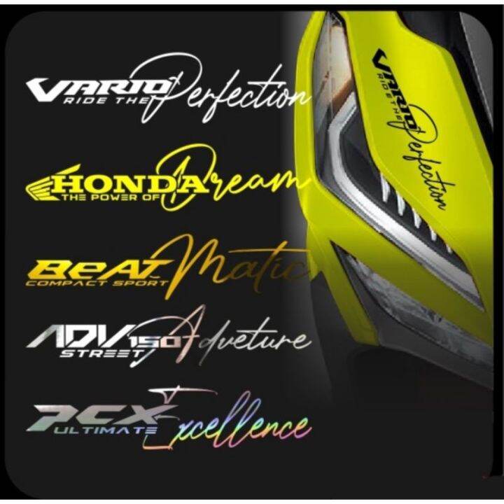 Stiker Variasi Honda / Stiker Vario / Stiker Beat / Stiker Pcx / Stiker ...