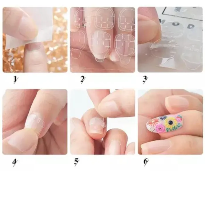 Lem sticker Gel Kuku/Isi 24 PCs | Lazada Indonesia