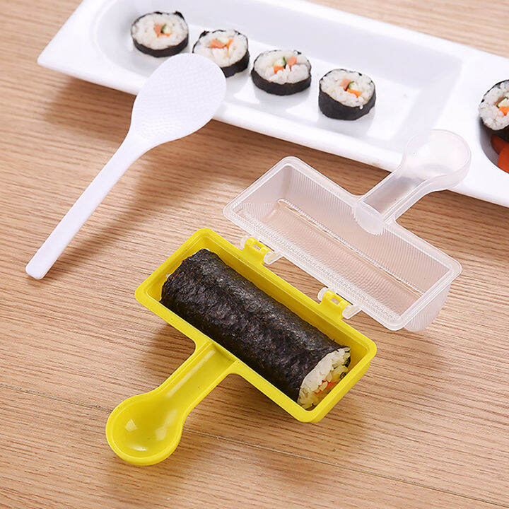 MAITU01 Manual Shaking DIY Roller Sushi Roll Mold Making Meat ...