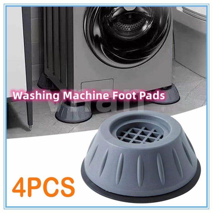 【COD&Local】4PCS Washing machine universal foot pad For Sound Reducing ...