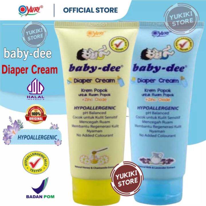 Baby dee Diaper Cream Hypoallergenic 50 gr Krim Babydee Deedee Dee Dee ...