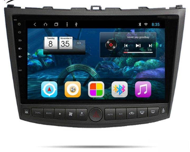 Car Radio Android 10.0 10.1'' DVD Player For Lexus IS250 IS300 IS200 ...