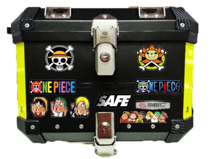 (STICKER ONLY) TOP BOX TAIL TOP SIDE BOX ALUMINUM ALLOY DECALS STICKER ...