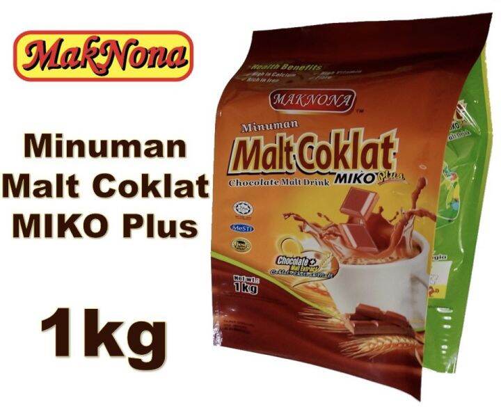 Maknona Chocolate Malt Drink Miko 1KG | Lazada