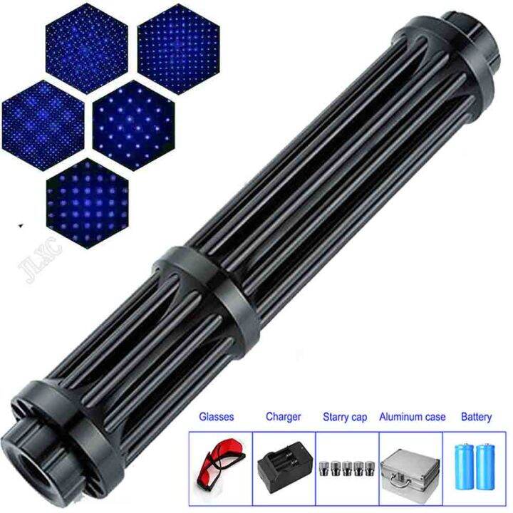 Powerful Burning Blue Laser Pointer- High Powerful Tactics Laser ...