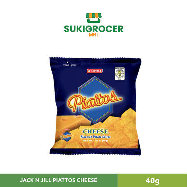 Jack n Jill Piattos Cheese Solo 40g | Lazada PH