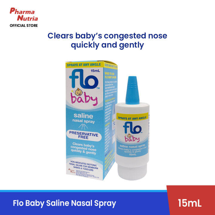 FLO Baby Saline Nasal Spray | Lazada PH