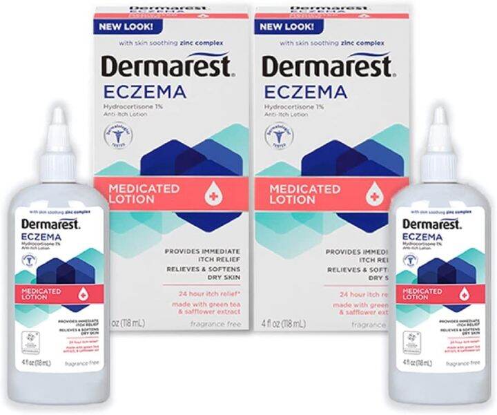 Dermarest Eczema Medicated Lotion, 4oz, Pack of 2 | Lazada PH