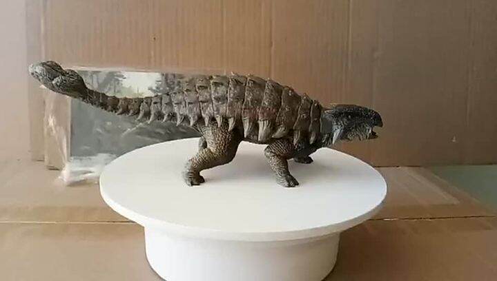 Nanmu Ankylosaurus Mace 1:35 Dinosaur With Small Human Figure Aminal ...