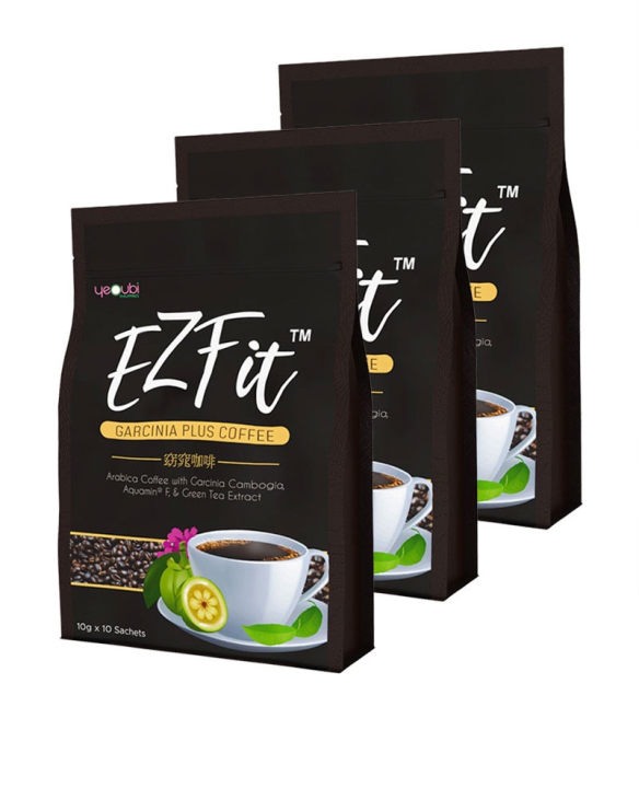 EZFit Coffee 2+1 Promo - Authentic Slimming with Glutathione, Garcinia ...