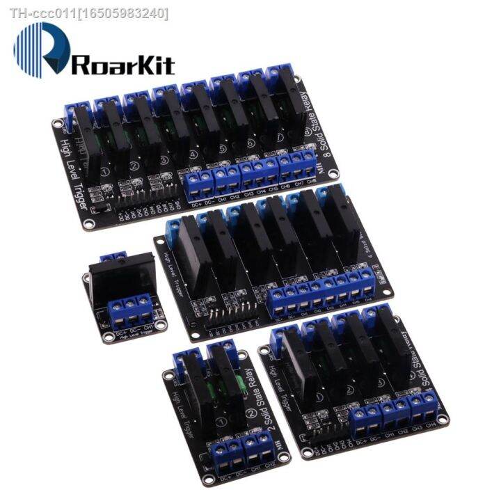 ♂ 5V 1 Channel 2 4 6 8 Way SSR G3MB-202P Solid State Relay Module 240V ...
