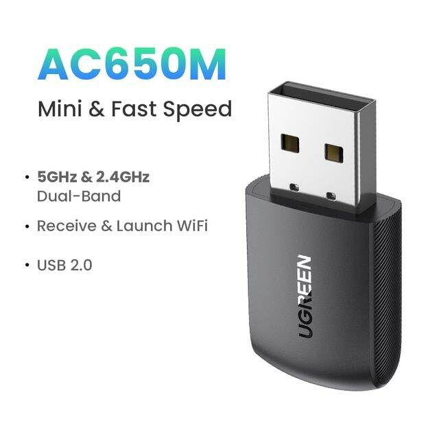 Ugreen Wifi Adapter Ax1800m Wifi6 5gand2 4g Usb Wifi Card For Desktop