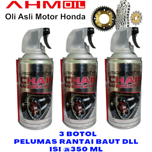 3 BOTOL CHANLUBE PELUMAS RANTAI BAUT 300 ML | Lazada Indonesia
