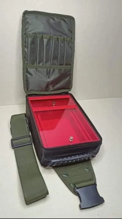 CROSSBODY BAG TARI CASE 24 to 28 PCS TARI CAPACITY WITH FIBER GLASS ...