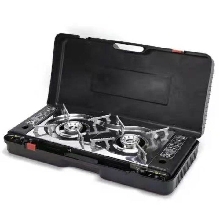 GP1 4in1 Portable Double Burner Butane Gas Stove | Lazada PH