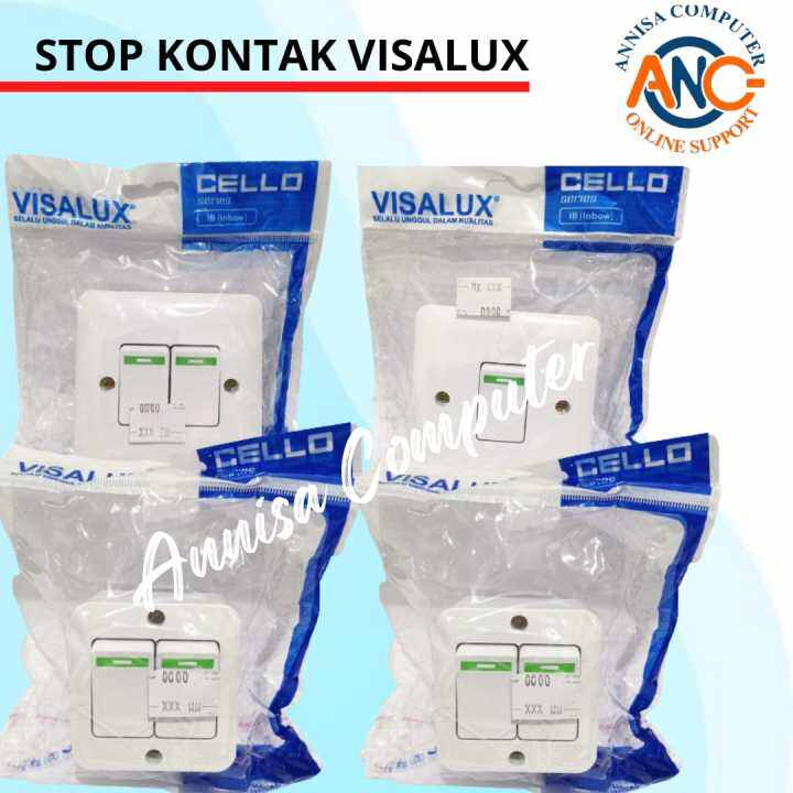 Saklar Listrik VISALUX / Stop Kontak lampu / Engkle / Seri / Murah | Lazada Indonesia