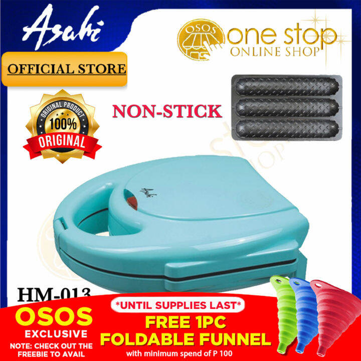 ASAHI ELECTRIC WAFFLE MAKER HOTDOG MAKER HM-013 HMO13 •OSOS• | Lazada PH