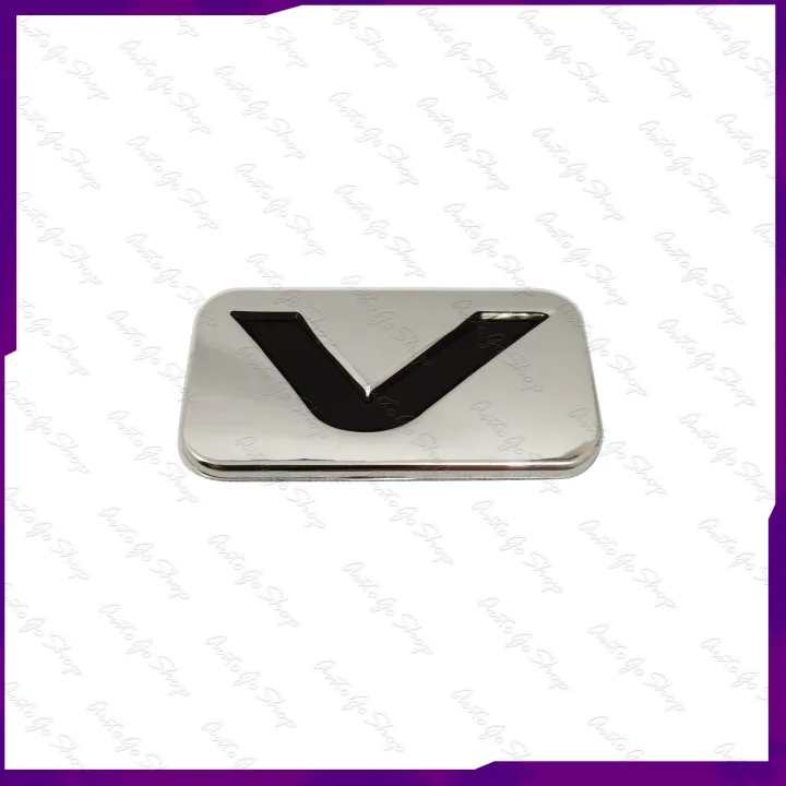 V-Logo Rear Trunk Emblem For Toyota Innova 2009-2011 (Chrome) | Lazada PH