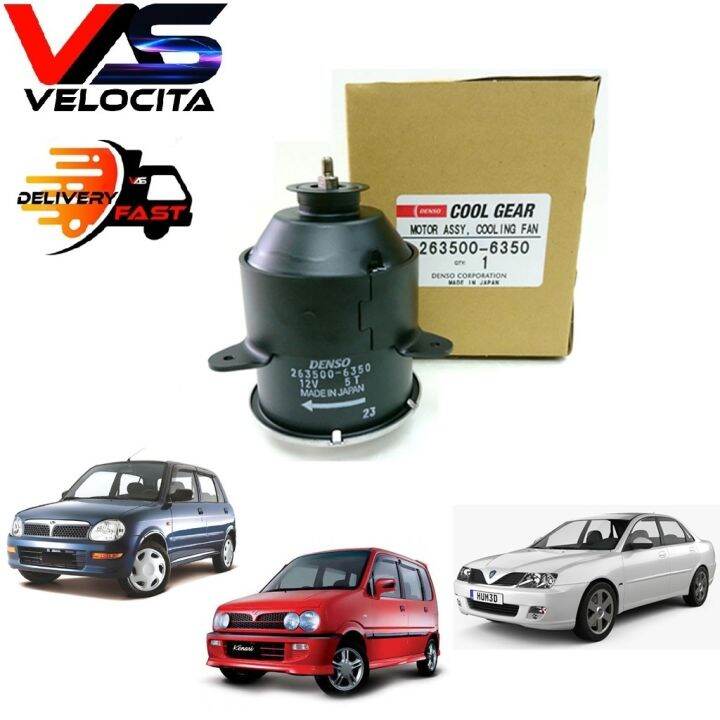 DENSO RADIATOR FAN MOTOR WAJA 1.6 KENARI KELISA (263500-6350) | Lazada