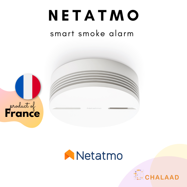 Netatmo Smart Smoke Alarm เครื่องตรวจจับควันอัจฉริยะ ผ่าน Wi-Fi รองรับ ...