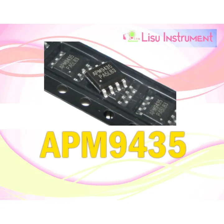APM9435 9435A APM9435K FDS FDS9435A P-Channel 30V MOSFET AP9435 ME9435A SOP-8 | Lazada Indonesia