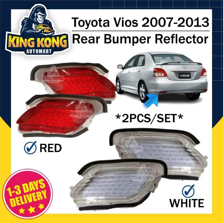TOYOTA VIOS 2008 2009 2010 2011 2013 NCP93 Dugong LED REAR BUMPER ...