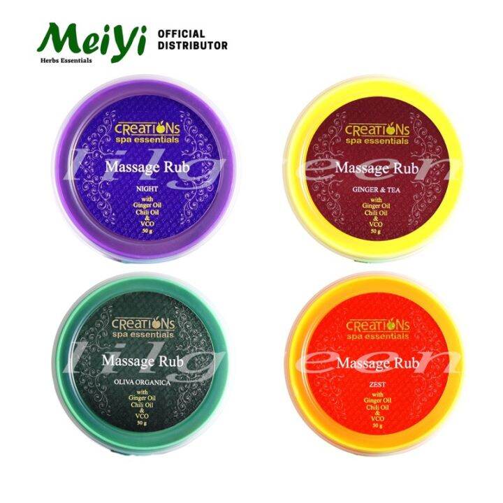 Creations/Meiyi Massage Rub (Pain Relief Rub) 50g | Lazada PH