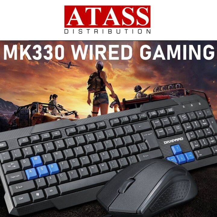 MK330 Keyboard Mouse Combo Divipard Keyboard and USB Mouse MK330 LIKE ...