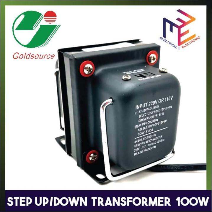 Goldsource Step Up and Down Transformer THG Series 100W THG-100W ...